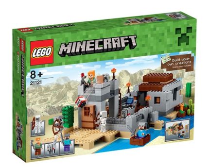 21121 - LEGO Minecraft Woestijn Uitkijkpost - Bouwstenenshop ...