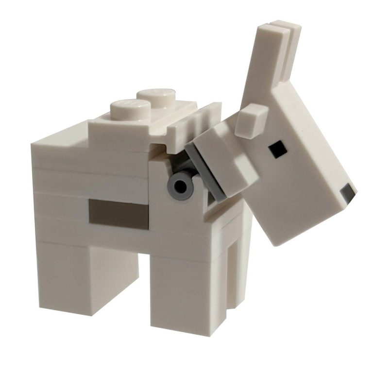 LEGO Minifiguur Minecraft Goat - Bouwstenenshop, onlineshop vol met LEGO
