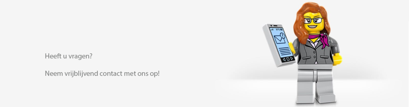 Contact - Bouwstenenshop, onlineshop vol met LEGO